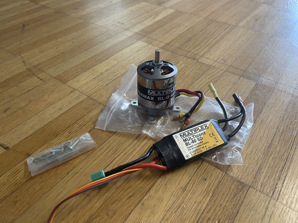 NEU Multiplex Permax 4235 480 kv u Brushless Regler BL-60 (Neu (gemäss Beschreibung)) in ...