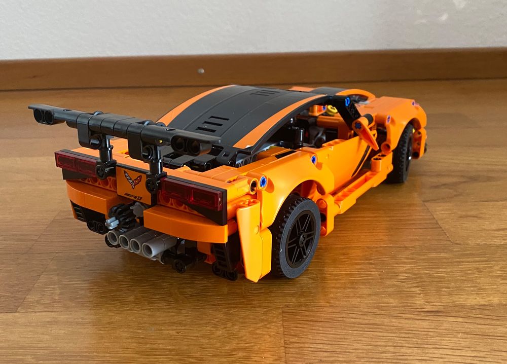 LEGO Technic Rennauto 42093 Chevrolet Corvette ZR1 kpl. +OBA (Gebraucht ...