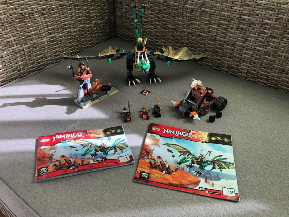 Lego Ninjago 70593 Der Grüne Energie-Drache (Gebraucht) in Luterbach ...