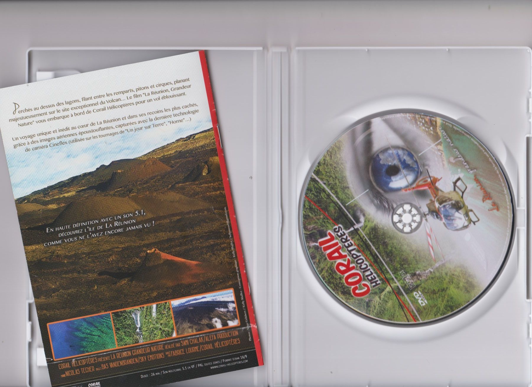 DVD Corail Hélicoptères - La Réunion, Grandeur Nature! (58) (D'occasion ...
