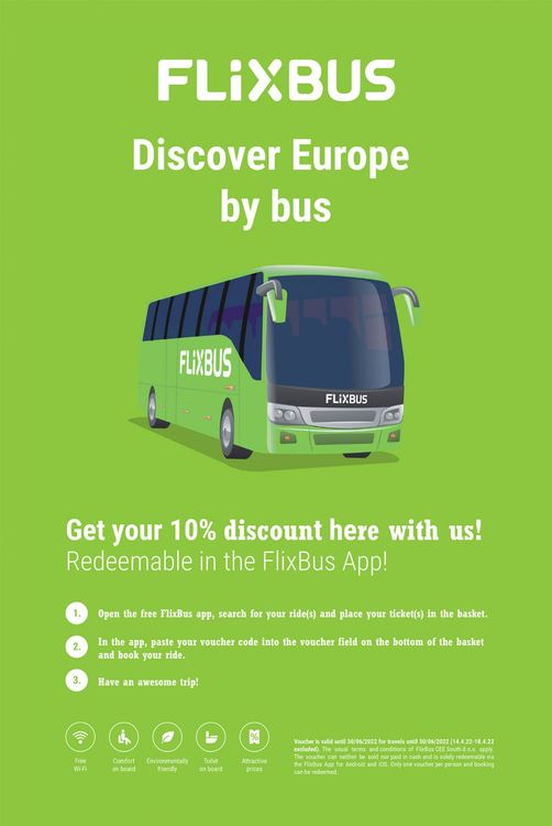 Voucher Flix Bus (Gebraucht) in Zürich für CHF 5 – nur Abholung auf ...