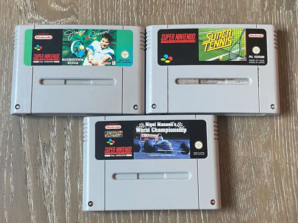 3 SNES Games + OVP (Gebraucht) in Rivera für CHF 30 – mit Lieferung auf ...