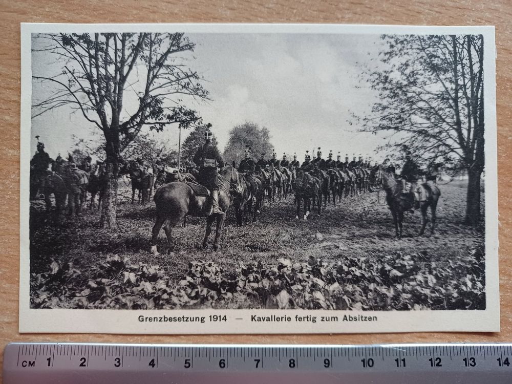 Kavallerie fertig zum Absitzen, Cavalerie, 1. Weltkrieg (Gebraucht) in Horw für CHF 3.8 – mit ...