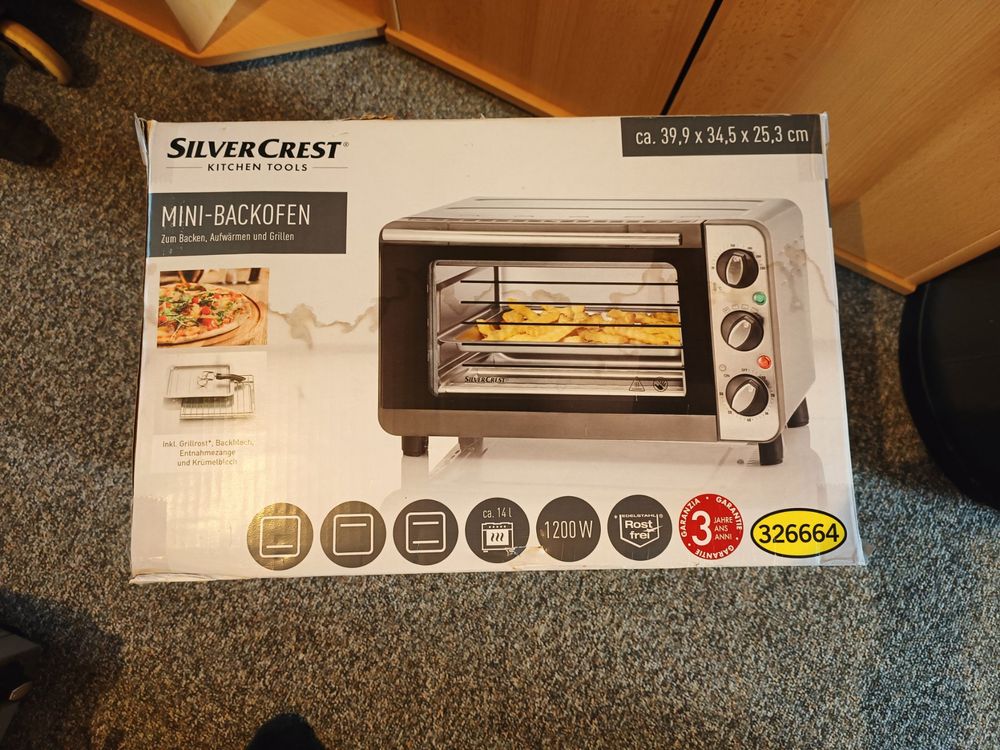 Mini-Backofen Silvercrest (Neu (gemäss Beschreibung)) in Islikon für ...