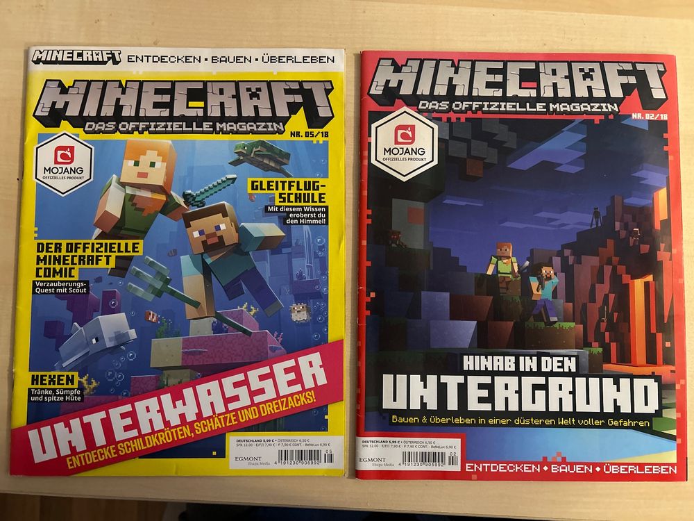 2 Minecraft Magazine (Gebraucht) in Aarau für CHF 4 – mit Lieferung auf ...
