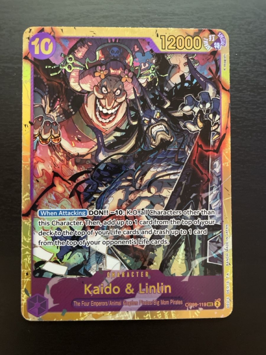 One Piece Kaido & Linlin (op08-119) NM (Neu (gemäss Beschreibung)) in Savosa für CHF 7 – mit ...