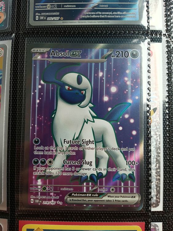 Absol ex Full Art - Pokemon Karte | Kaufen auf Ricardo