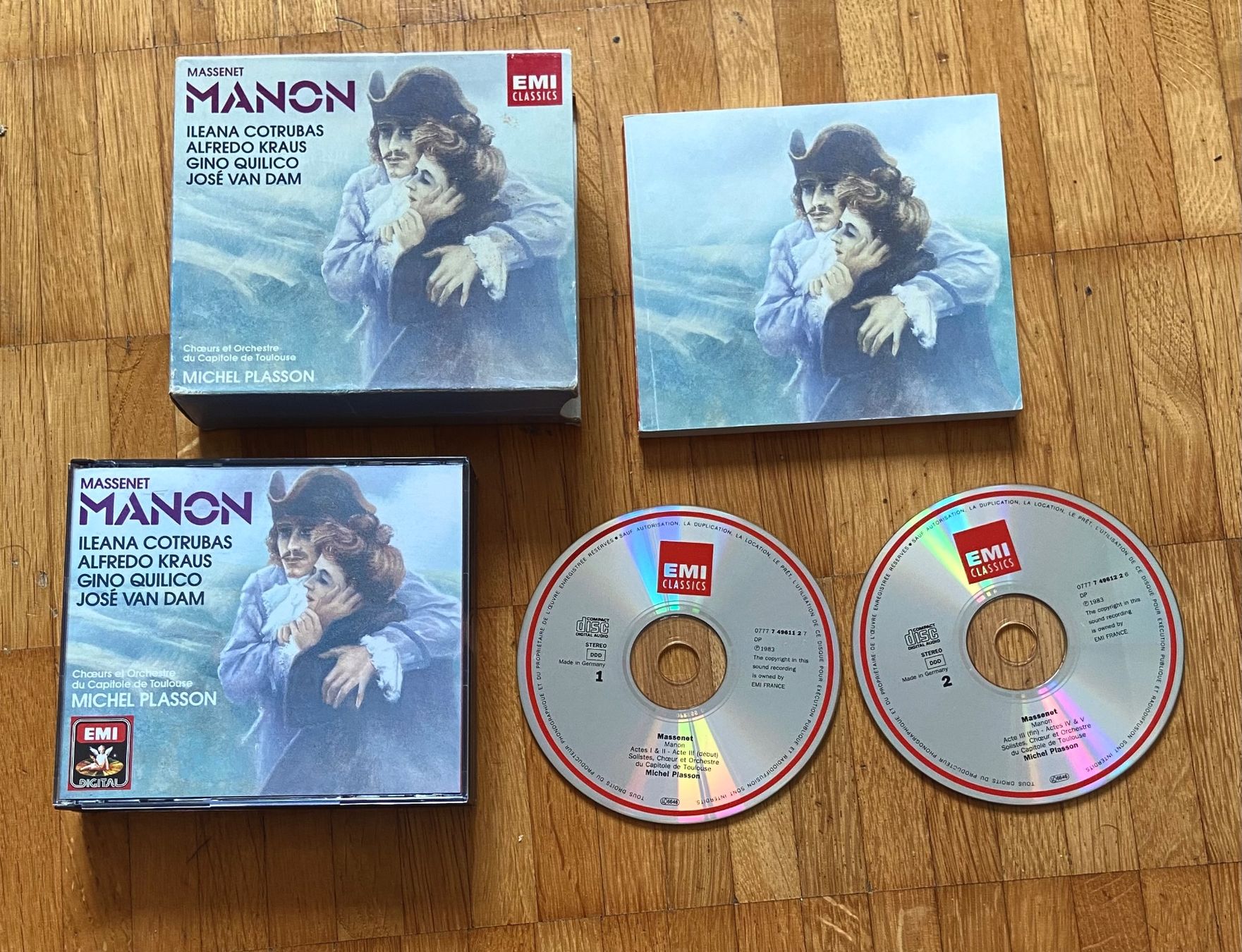 Manon • Massenet • 2 CDs Alfredo Kraus • Michel Plasson (Gebraucht) in ...