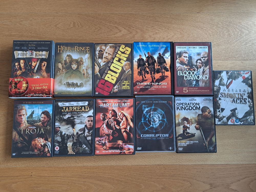11x Action DVD | Kaufen auf Ricardo