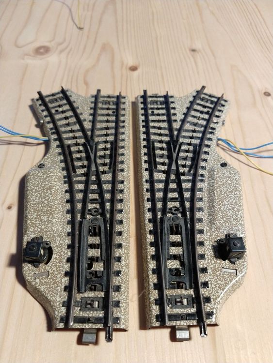 Märklin H0 - Elektrische Weichen Paar 5118 / 5119 (Gebraucht) in ...