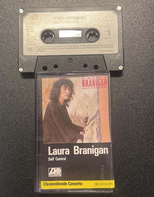 LAURA BRANIGAN SELF CONTROL CHROMEDIOXIDE KASSETTE (Gebraucht) in ...