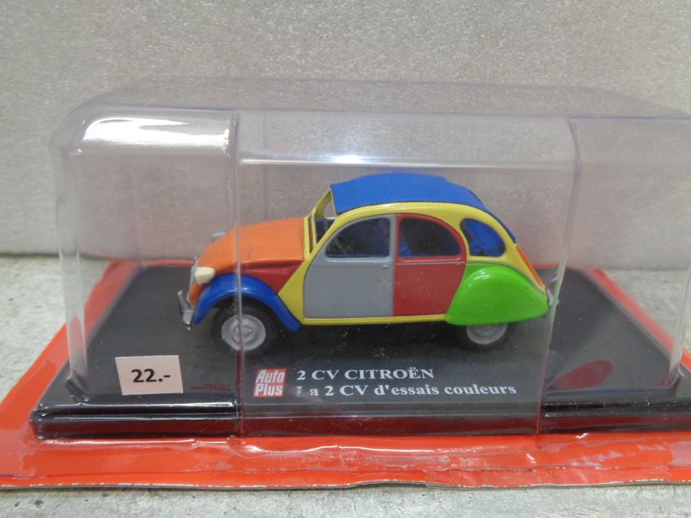 Altaya 1:43 Citroën 2CV d'essais couleurs (Neu und originalverpackt) in ...