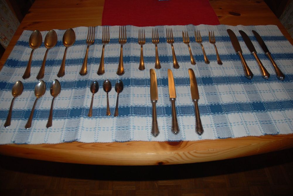 Silberbesteck 24 Teilig Silber 90-45 (Gebraucht) in Basel für CHF 39.9 – mit Lieferung auf ...