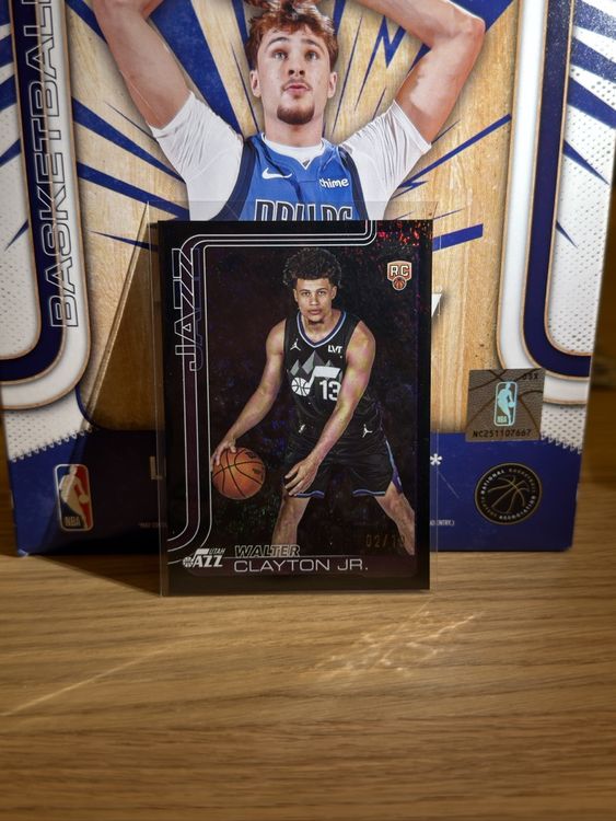 Walter Clayton Jr. 2/10 Rookie, Topps 2025-26 Flagship, NBA (Neu ...