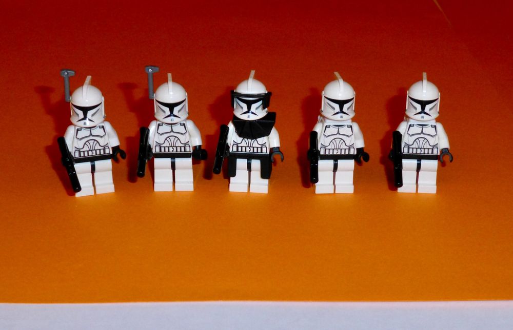 Lego Star Wars / 5 Minifiguren 2x sw0200, sw0223, 2x sw0233 (Gebraucht ...