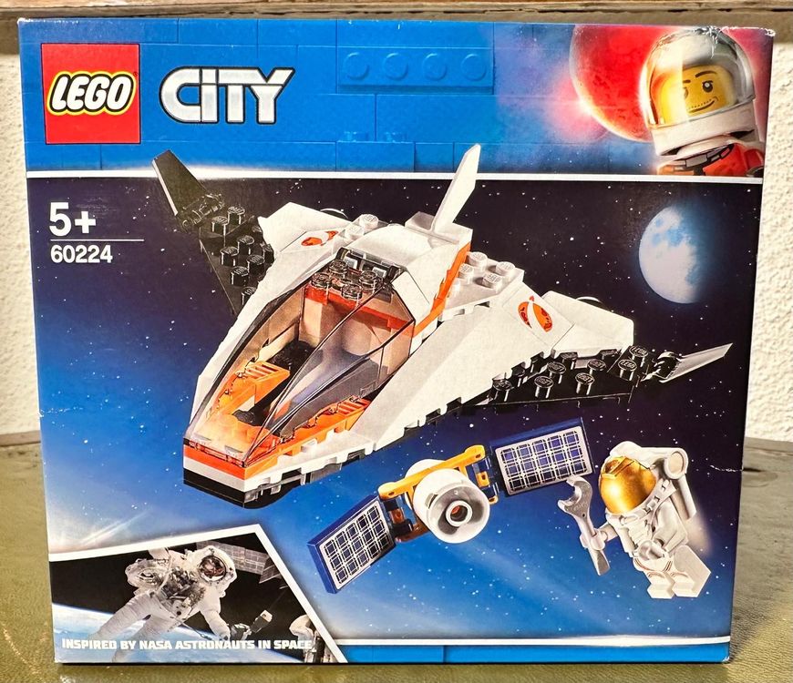 60224 LEGO City Space Satellite Service Mission (Neu und ...