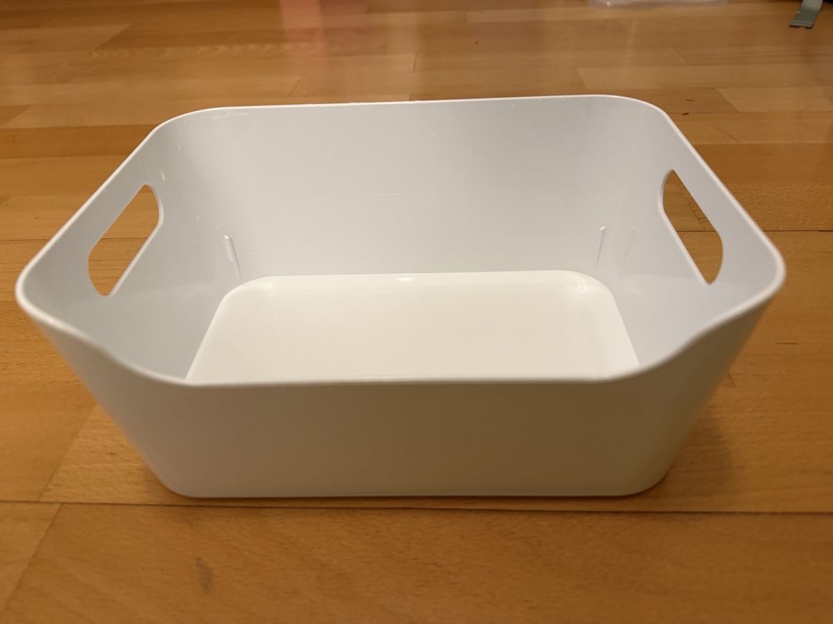 IKEA storage box UPPDATERA Box, weiß, 24x17 cm (Gebraucht) in Zurich ...