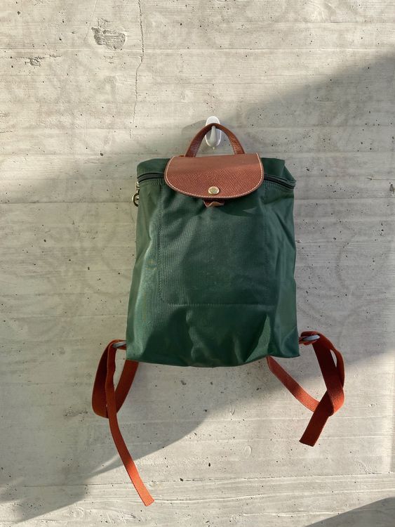 Longchamp backpack bag green | Kaufen auf Ricardo