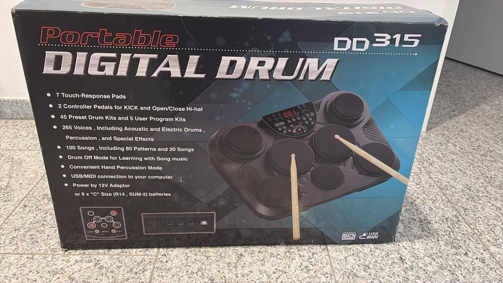 Tragbares Digital Drum Set: Modeli DD315 für Anfänger (Gebraucht) in ...