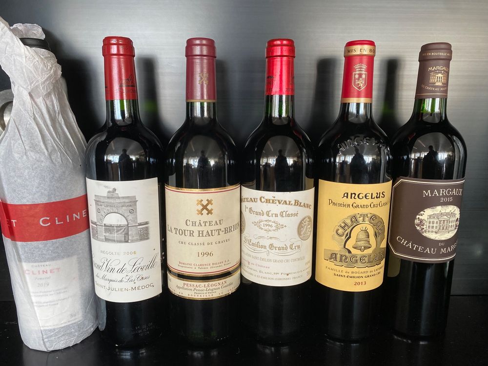 6 Flaschen Bordeaux mix lot | Kaufen auf Ricardo