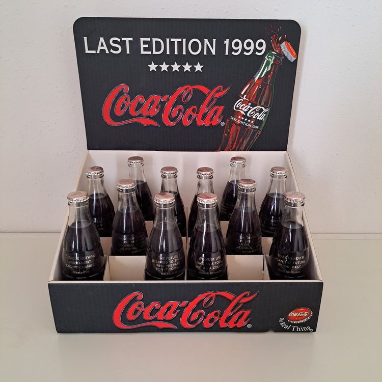 Coca-Cola Sammlung mit Dosen, Flaschen + diversen Artikeln (Gebraucht) in Hergiswil NW für CHF ...