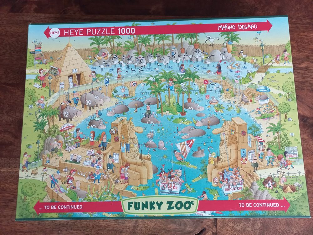 1000 Puzzle Funky Zoo Marino Degano (Gebraucht) in Lachen SZ für CHF 10 ...