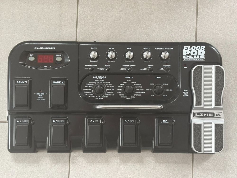 Line 6 - Floor Pod Plus - Effektboard (Gebraucht) in Sumiswald für CHF ...