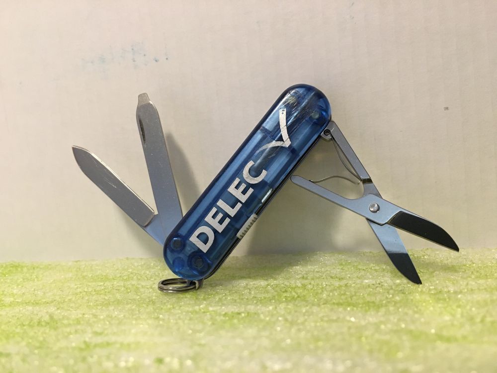 Victorinox - Signature Lite blue trans - Sackmesser - DELEC (Gebraucht ...