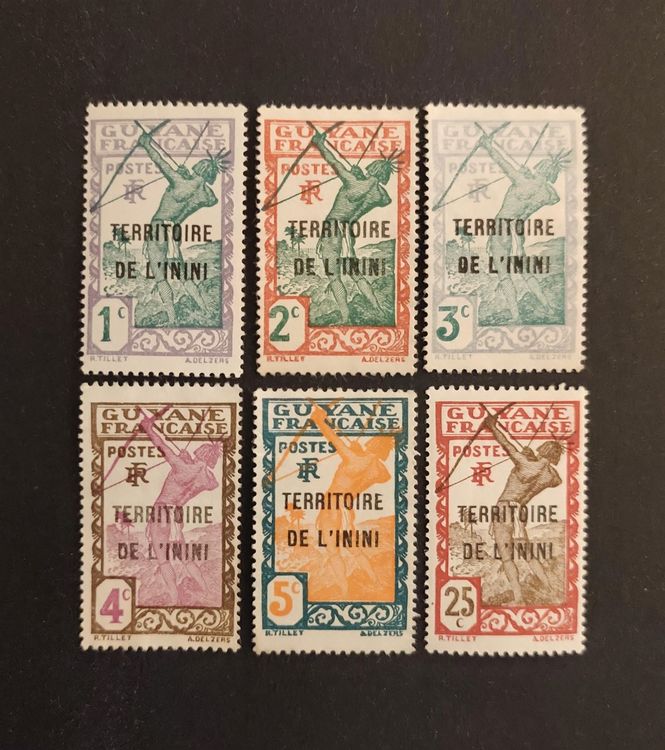 Französisch - L'Inini 1932-40, LoT (*) (Gebraucht) in Wil SG für CHF 1 ...