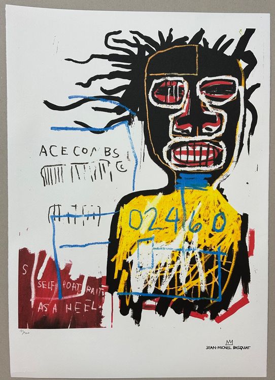 Basquiat: Untitled, POP Art 183/300 (Neu (gemäss Beschreibung)) in Meilen für CHF 65 – mit ...