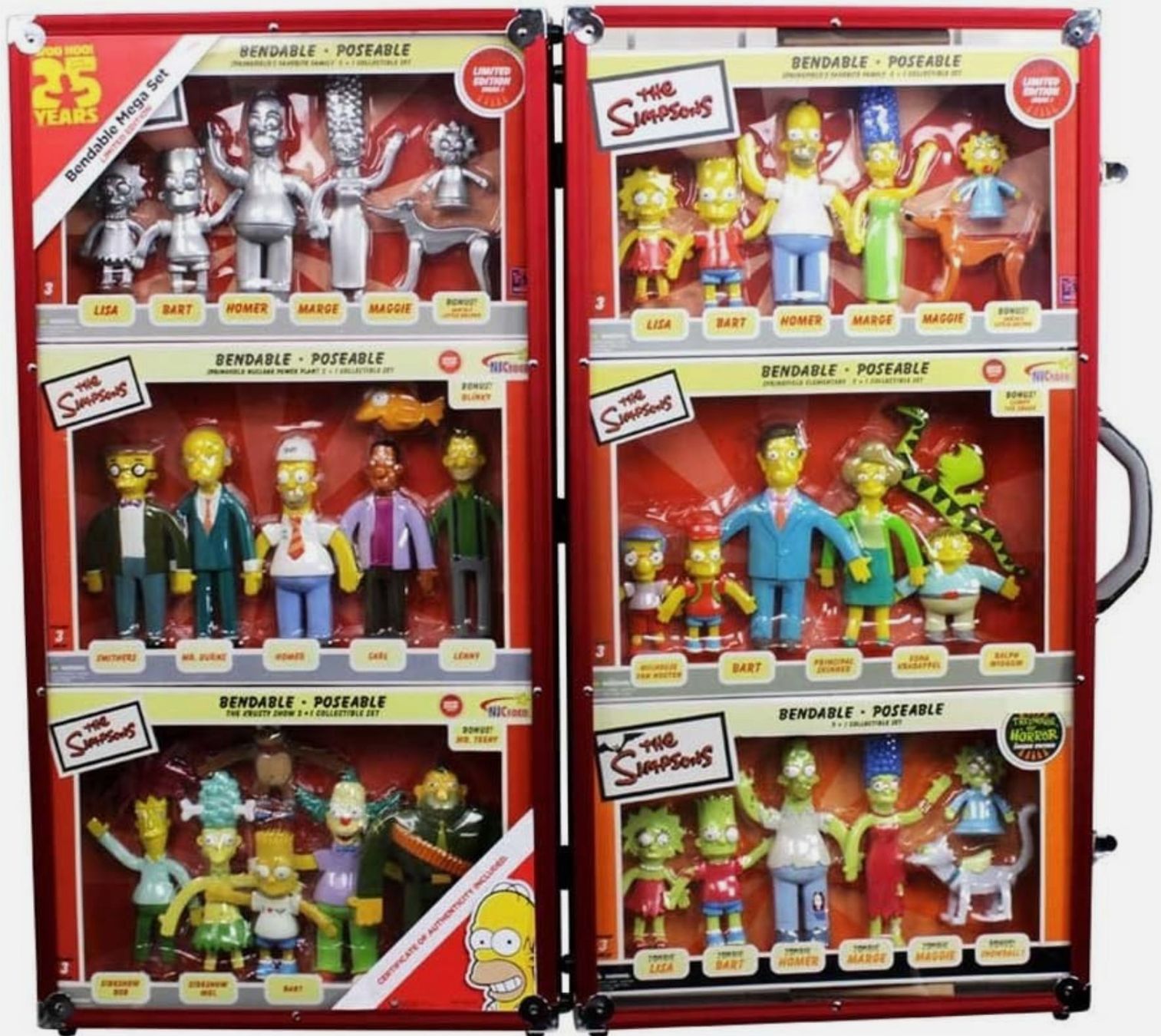 Mega Set: The Simpsons 25th Anniversary Limited Edition (Neu und ...
