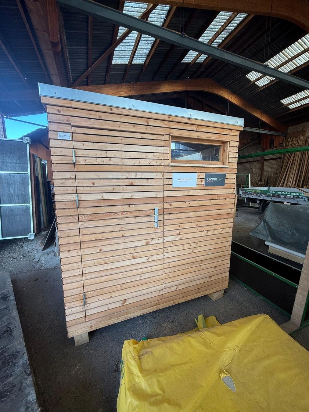 Luxus Gartenhaus Gebraucht Ausstellungsstück Bild