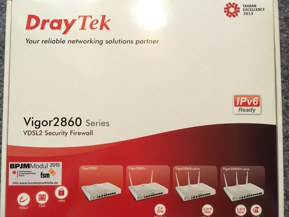 DrayTek Vigor 2860n Plus DSL Router | Kaufen auf Ricardo
