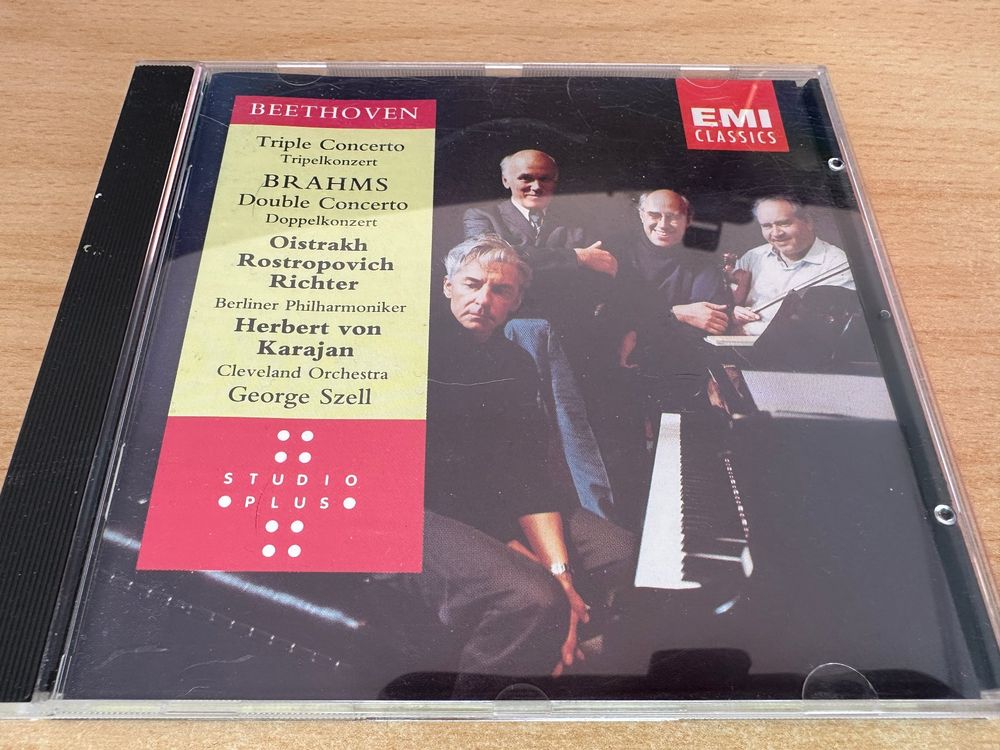 G7 Beethoven Brahms Karajan Szell Richter - Triple Concerto (Gebraucht) in Rikon im Tösstal für ...