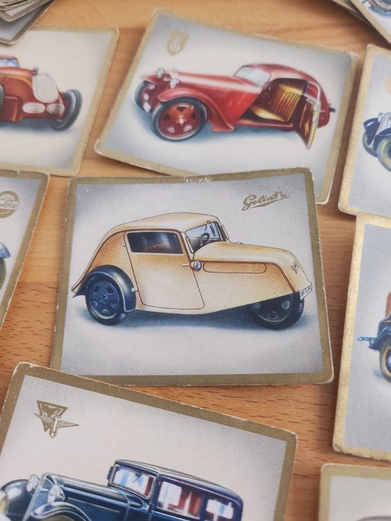 Antike Auto Sammelkarten "Das Auto von Heute" (Gebraucht) in ...