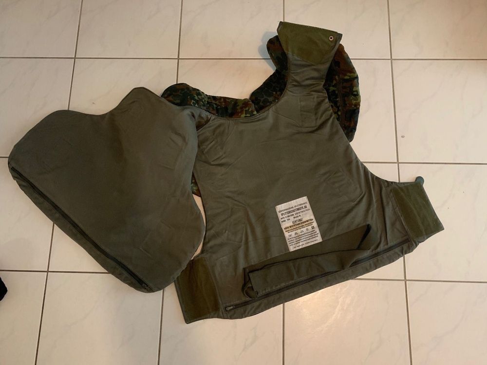 Splitterschutzweste Bundeswehr (Gebraucht) in Thun für CHF 93 – mit ...