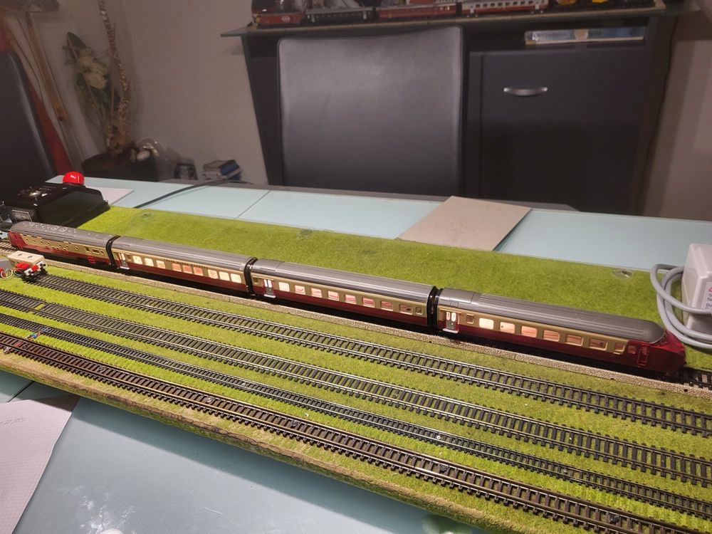 Märklin 3071 RAM TEE 4 teilig AC Analog Beleuchtet | Kaufen auf Ricardo