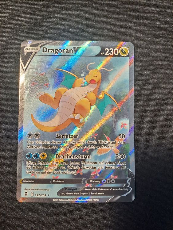 Dragonite / Dragoran - pokemon - evolving skies - de (Gebraucht) in ...