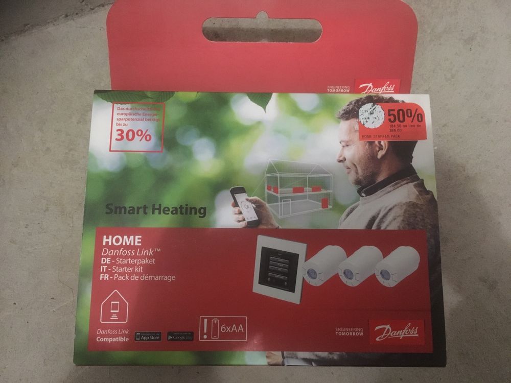 Danfoss starter pack thermostat smart home (Neu und originalverpackt ...