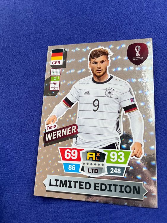 Adrenalyn XL Limited Edition Timo Werner Fifa World Cup 2022 | Kaufen auf Ricardo