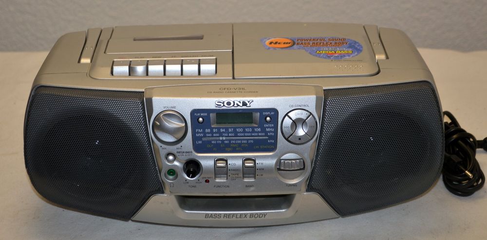 Boombox Sony CFD-V31L Radio-Kassette / cassette (Gebraucht) in ...