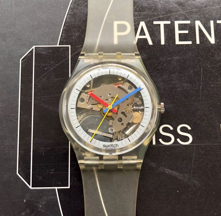 Swatch, GK100, Jelly Fish, 1986, FULL SET (Gebraucht) in für CHF 99 ...