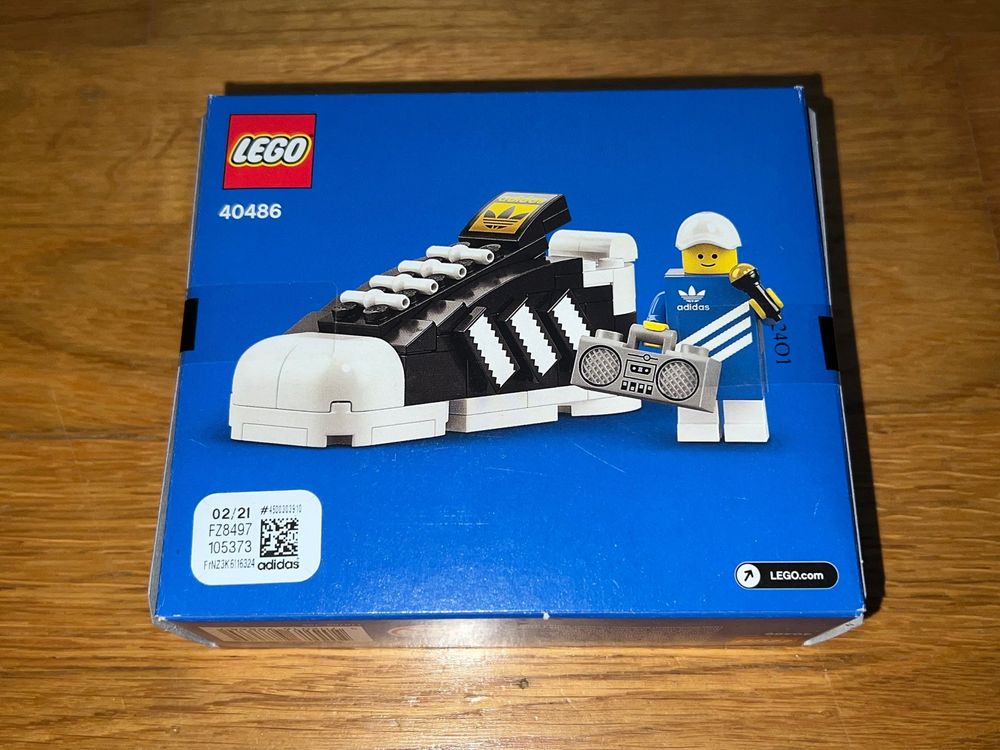 LEGO - Mini Adidas Originals Superstar - 40486 [NEU] (Neu und ...