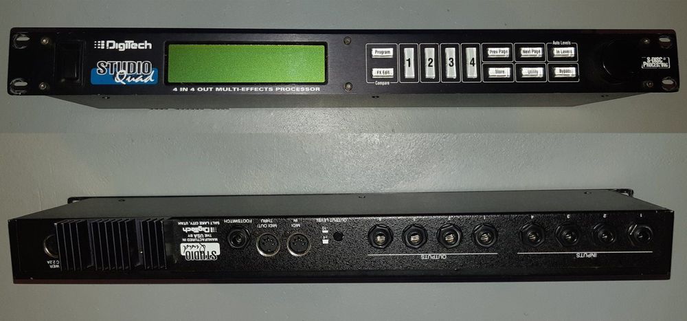 Digitech StudioQuad 4-Kanal Effektgerät (Gebraucht) in für CHF 90 – mit ...