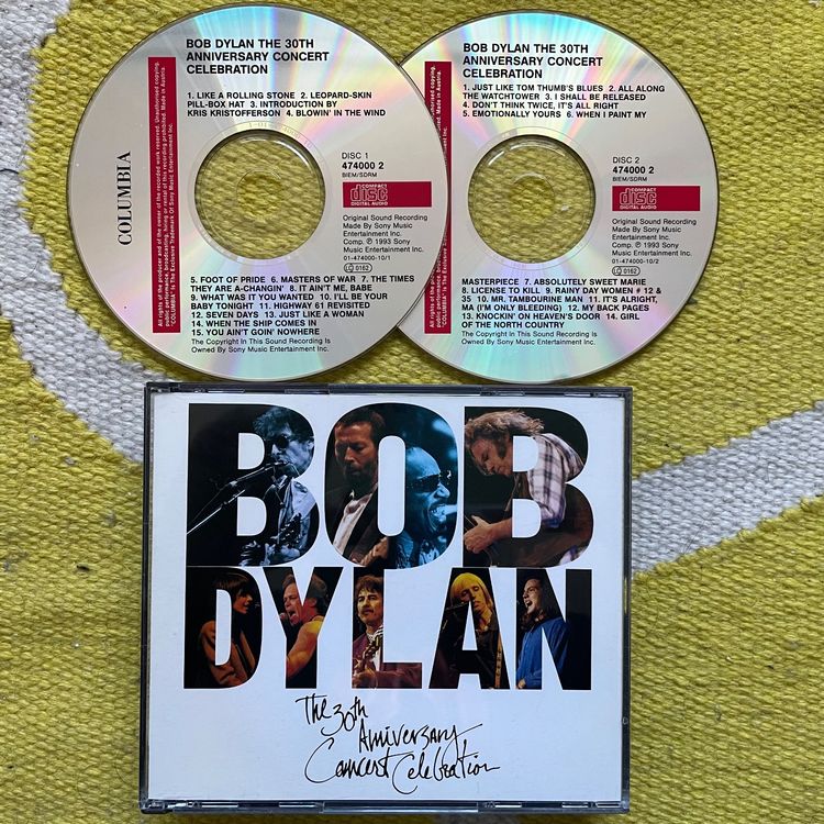 BOB DYLAN-2CD THE 30TH ANNIVERSARY CONCERT CELEBRATION (Gebraucht) in ...