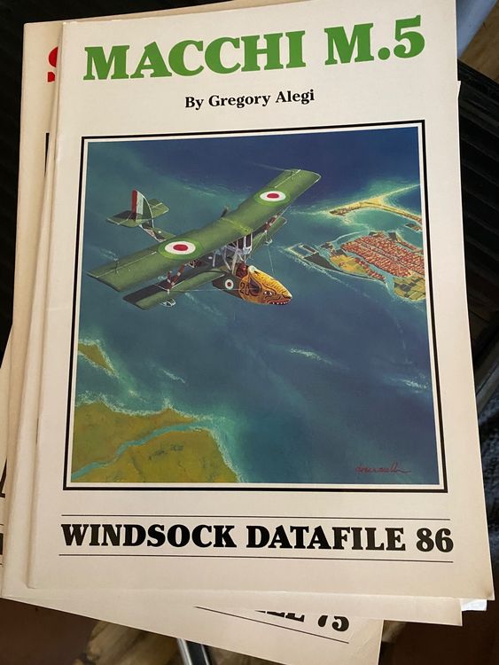 BUCH ENG MACCHI M.5 WWI WINDSOCK DATAFILE 86 (Gebraucht) in MÜHLEDORF/SO für CHF 4.5 – mit ...