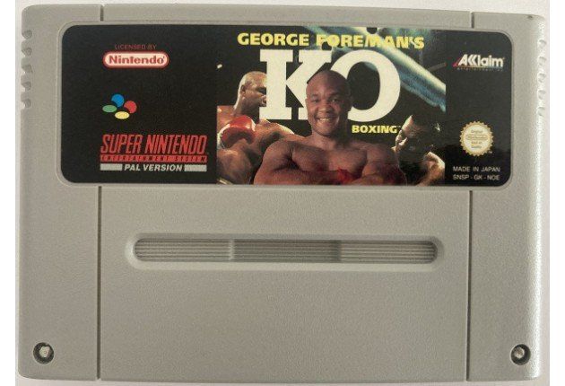 George Foreman's KO Boxing - SNES Super Nintendo (Gebraucht) in ...
