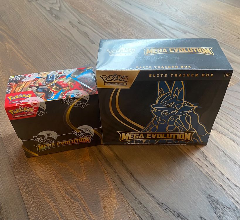 Pokemon Mega Evolution Display + Elite Trainer Box (EN) (Neu und ...