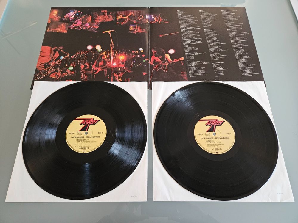 Frank Zappa Mothers Roxy & Elsewhere 2x LP Vinyl Prog Rock (Gebraucht ...