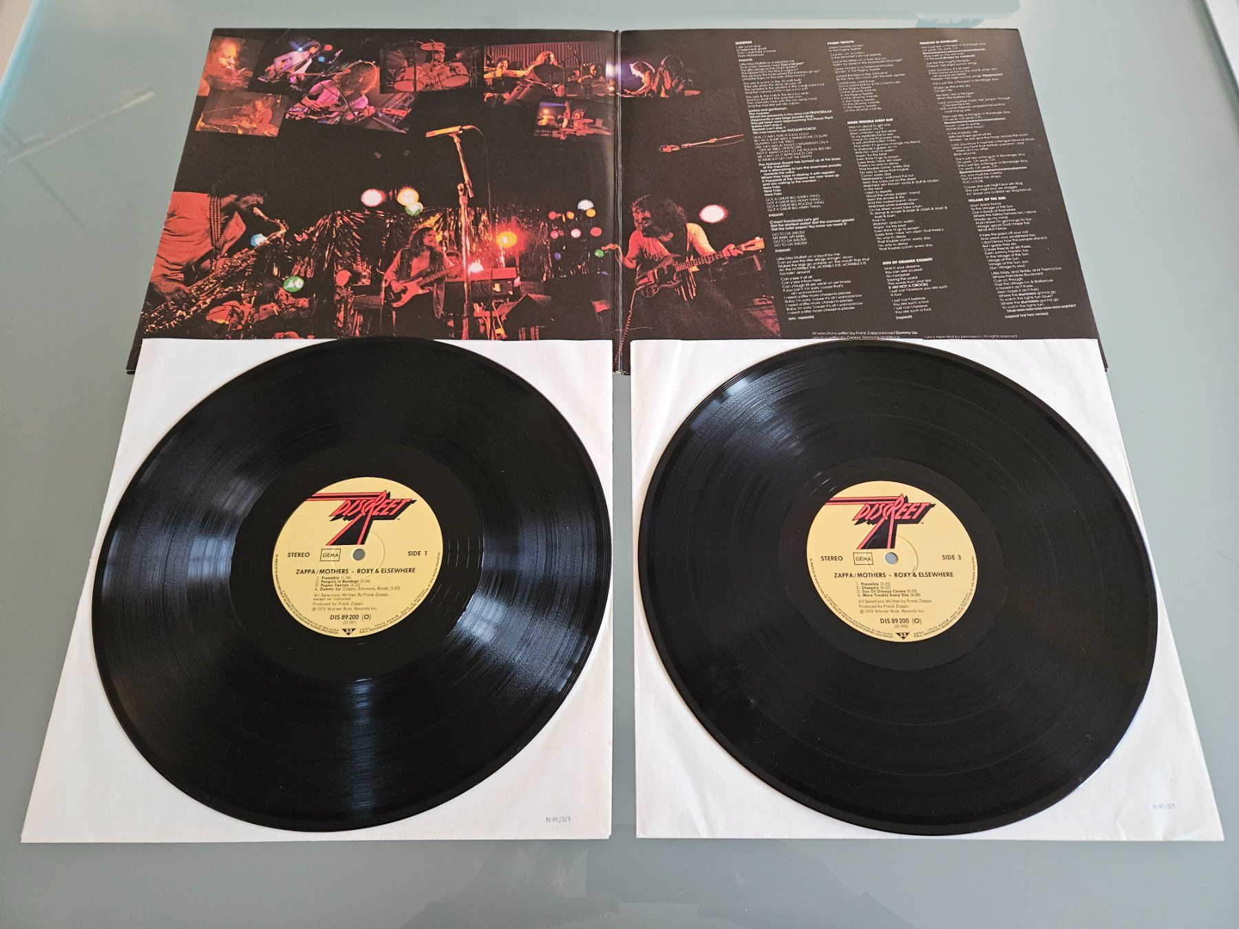 Frank Zappa Mothers Roxy & Elsewhere 2x LP Vinyl Prog Rock (Gebraucht ...